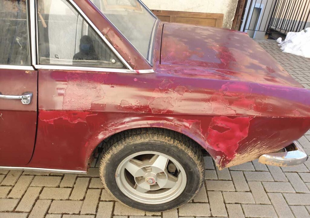 Restauro Lancia Fulvia coupé seconda serie: dall'acquisto della ...